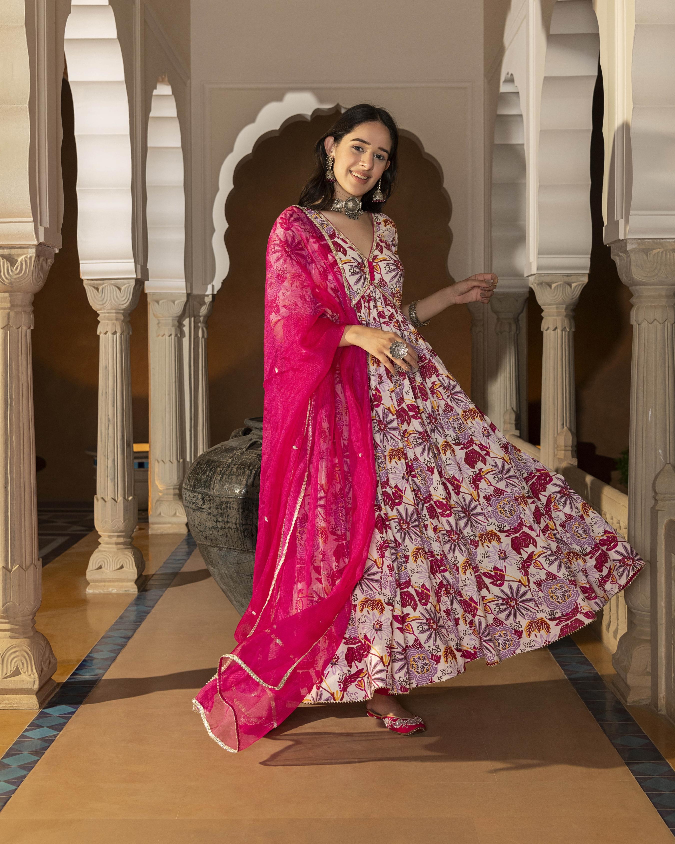 Shop Mriga Cotton Suit Set for Women Online in India at Aachho