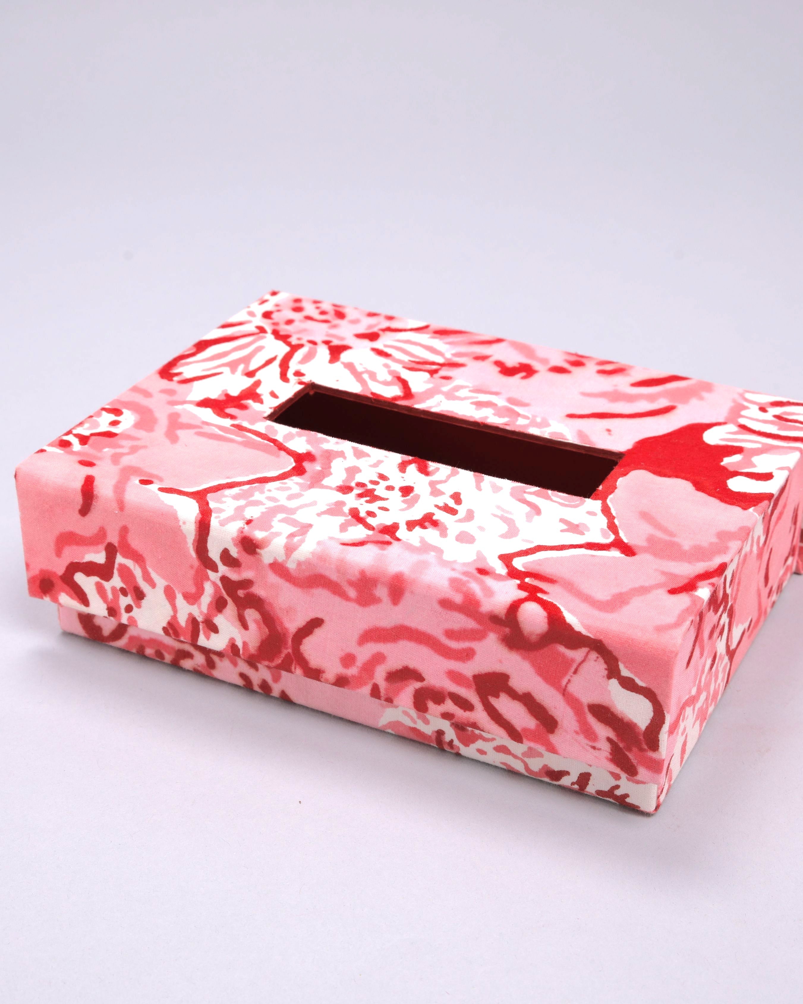Buy Rethink Pink Handblock Tissue Box online in India at Best Price ...